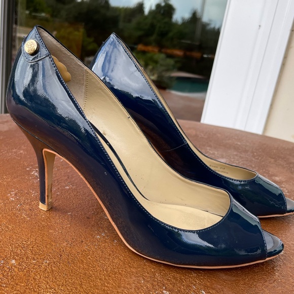 J.Renee | Shoes | J Renee Navy Blue Heels | Poshmark